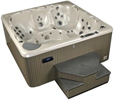 Beachcomber 750 portable Eco-Loc Hot Tub - afm. 226 x 226 x 97 cm bij ...